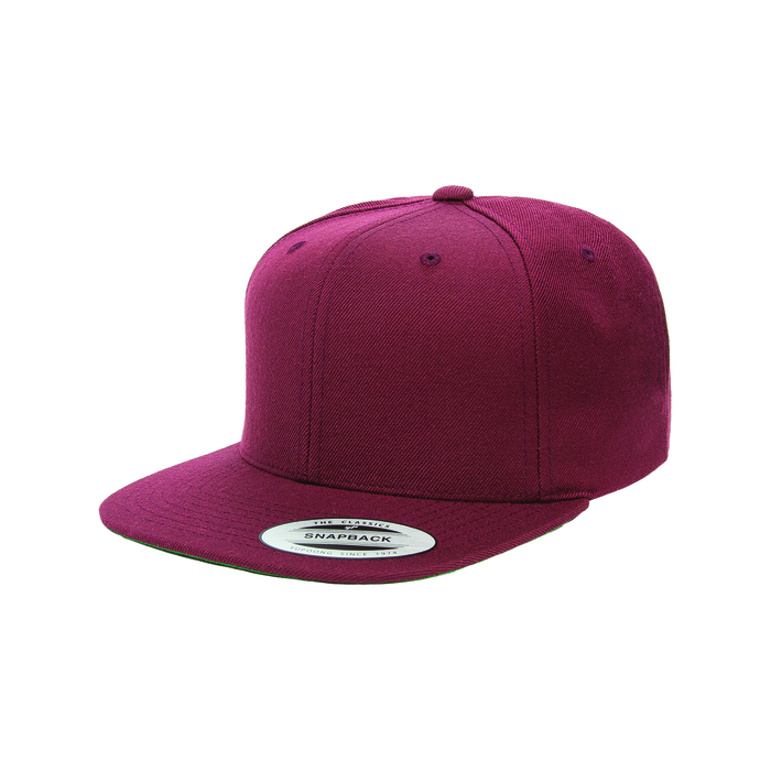 Yupoong 6-Panel Flat Visor Snapback Cap | MF Asia Singapore