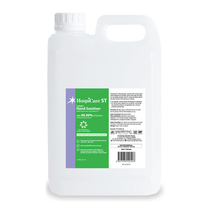 HospiCare Hand Sanitizer Refill (5 Litres) | MF Asia Singapore