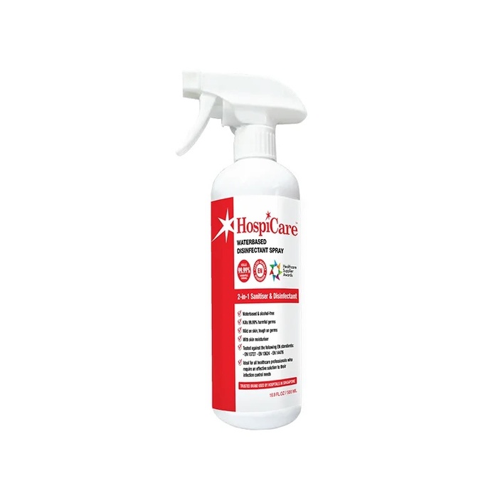 HospiCare Waterbased Disinfectant Spray 500ml | MF Asia Singapore